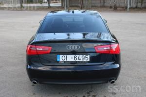 Black Audi A6 2012 in Riga, with an engine capacity of 3.00 L and mileage of 390 thousand km for 8000 €, photo 5 on AUTOMOTO.COM.LV