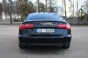 Black Audi A6 2012 in Riga, with an engine capacity of 3.00 L and mileage of 390 thousand km for 8000 €, photo 6 on AUTOMOTO.COM.LV