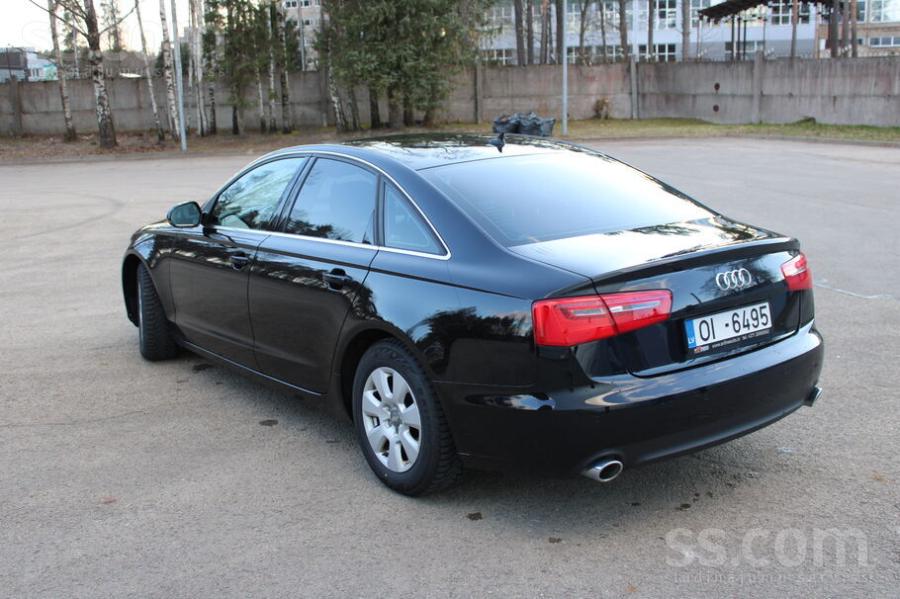 Black Audi A6 2012 in Riga, with an engine capacity of 3.00 L and mileage of 390 thousand km for 8000 €, photo 7 on AUTOMOTO.COM.LV