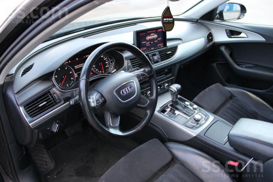 Black Audi A6 2012 in Riga, with an engine capacity of 3.00 L and mileage of 390 thousand km for 8000 €, photo 10 on AUTOMOTO.COM.LV