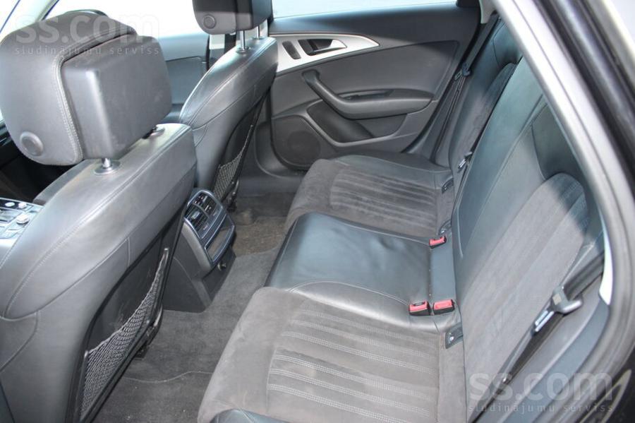 Black Audi A6 2012 in Riga, with an engine capacity of 3.00 L and mileage of 390 thousand km for 8000 €, photo 11 on AUTOMOTO.COM.LV