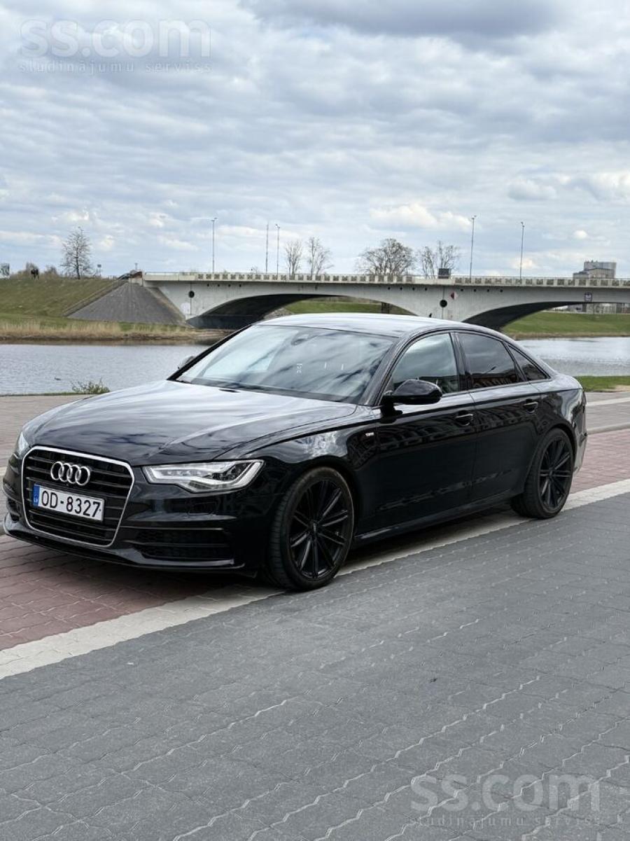 Melns Audi A6 2012 Jelgava, ar dzinēja tilpumu 3.00 L un nobraukumu 252 tūkst. km par 13500 €, foto 1 vietnē AUTOMOTO.COM.LV