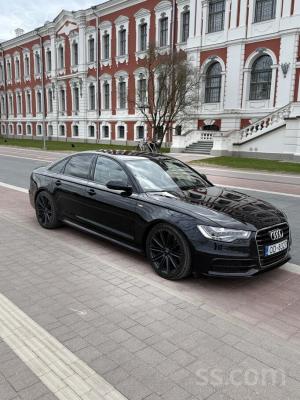Melns Audi A6 2012 Jelgava, ar dzinēja tilpumu 3.00 L un nobraukumu 252 tūkst. km par 13500 €, foto 3 vietnē AUTOMOTO.COM.LV