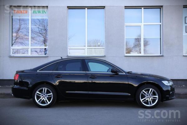 Black Audi A6 2012 in Riga, with an engine capacity of 3.00 L and mileage of 302 thousand km for 8495 €, photo 3 on AUTOMOTO.COM.LV