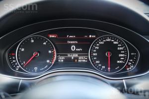 Black Audi A6 2012 in Riga, with an engine capacity of 3.00 L and mileage of 302 thousand km for 8495 €, photo 8 on AUTOMOTO.COM.LV