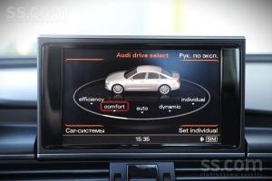 Black Audi A6 2012 in Riga, with an engine capacity of 3.00 L and mileage of 302 thousand km for 8495 €, photo 23 on AUTOMOTO.COM.LV