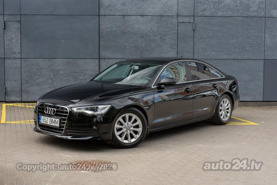 Melns Audi A6 2012 Tallina, ar dzinēja tilpumu 2.00 L un nobraukumu 288 tūkst. km par 7949 €, foto 1 vietnē AUTOMOTO.COM.LV