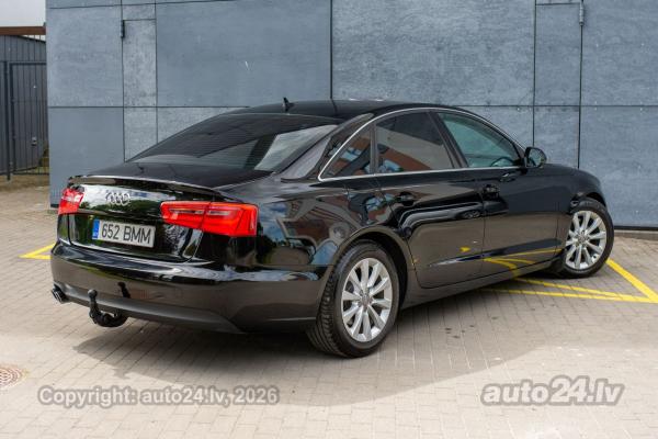 Black Audi A6 2012 in Tallinn, with an engine capacity of 2.00 L and mileage of 288 thousand km for 7949 €, photo 4 on AUTOMOTO.COM.LV