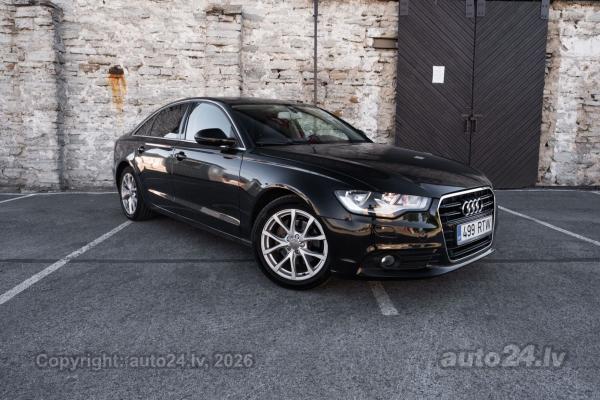Black Audi A6 2012 in Tallinn, with an engine capacity of 2.00 L and mileage of 197 thousand km for 6499 €, photo 1 on AUTOMOTO.COM.LV