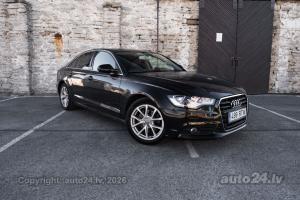 Melns Audi A6 2012 Tallina, ar dzinēja tilpumu 2.00 L un nobraukumu 197 tūkst. km par 6499 €, foto  vietnē AUTOMOTO.COM.LV