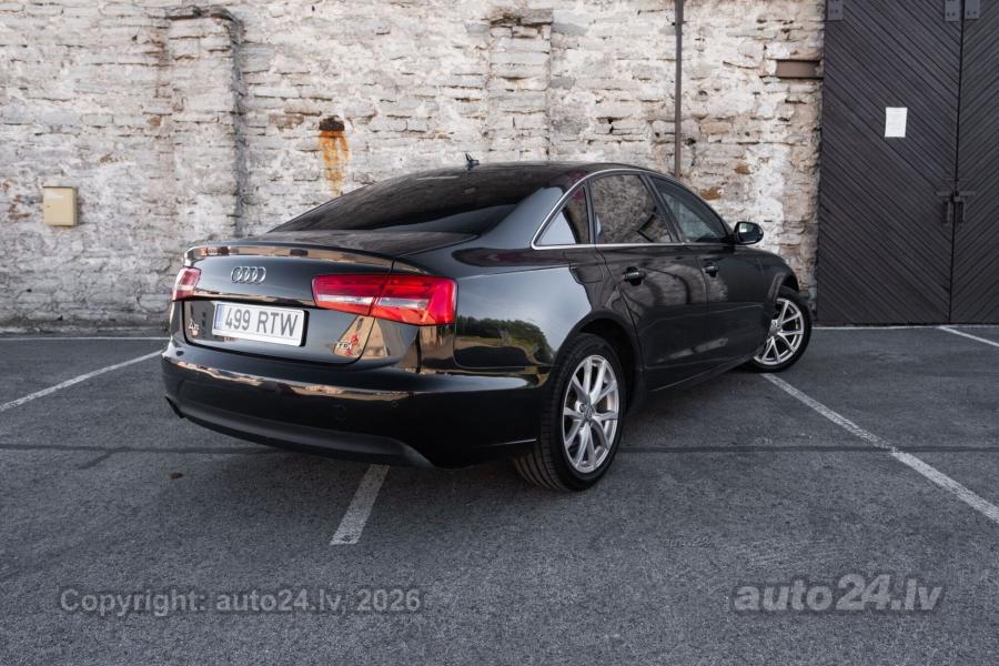 Black Audi A6 2012 in Tallinn, with an engine capacity of 2.00 L and mileage of 197 thousand km for 6499 €, photo 3 on AUTOMOTO.COM.LV