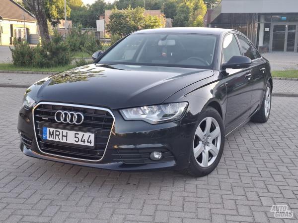 Black Audi A6 2012 in Silute, with an engine capacity of 2.80 L and mileage of 208 thousand km for 7400 €, photo 1 on AUTOMOTO.COM.LV