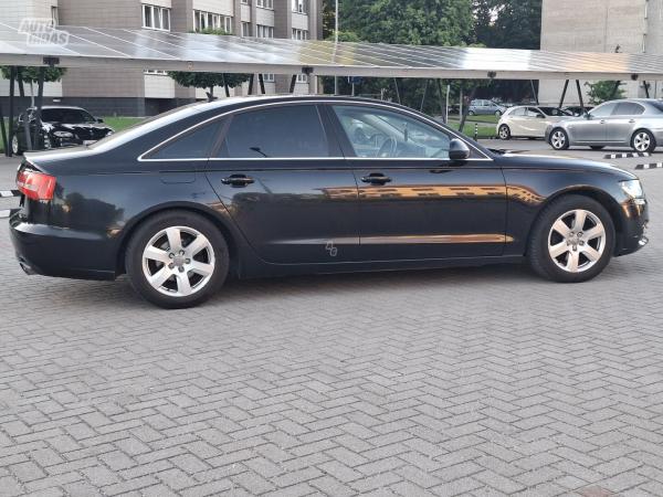 Black Audi A6 2012 in Silute, with an engine capacity of 2.80 L and mileage of 208 thousand km for 7400 €, photo 5 on AUTOMOTO.COM.LV