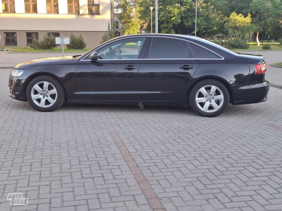 Black Audi A6 2012 in Silute, with an engine capacity of 2.80 L and mileage of 208 thousand km for 7400 €, photo 7 on AUTOMOTO.COM.LV