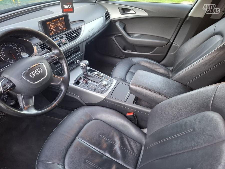 Black Audi A6 2012 in Silute, with an engine capacity of 2.80 L and mileage of 208 thousand km for 7400 €, photo 10 on AUTOMOTO.COM.LV