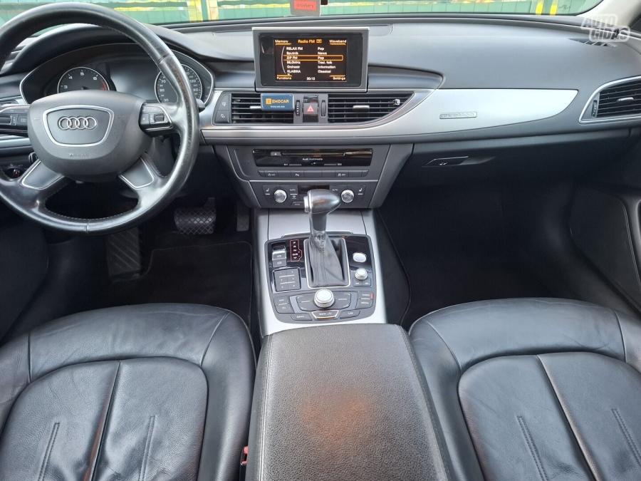 Black Audi A6 2012 in Silute, with an engine capacity of 2.80 L and mileage of 208 thousand km for 7400 €, photo 11 on AUTOMOTO.COM.LV