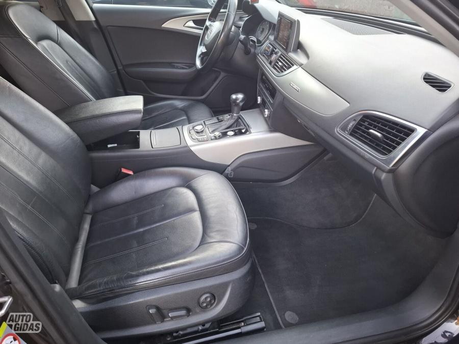 Black Audi A6 2012 in Silute, with an engine capacity of 2.80 L and mileage of 208 thousand km for 7400 €, photo 12 on AUTOMOTO.COM.LV