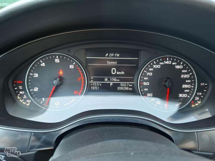 Black Audi A6 2012 in Silute, with an engine capacity of 2.80 L and mileage of 208 thousand km for 7400 €, photo 16 on AUTOMOTO.COM.LV