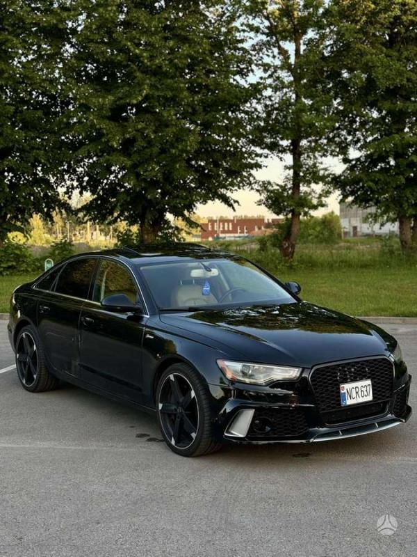 Melns Audi A6 2012 Tauragė, ar dzinēja tilpumu 3.00 L un nobraukumu 355 tūkst. km par 7500 €, foto 2 vietnē AUTOMOTO.COM.LV