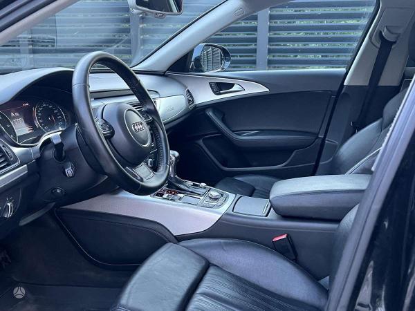 Black Audi A6 2012 in Vilnius, with an engine capacity of 2.97 L and mileage of 310 thousand km for 8200 €, photo 5 on AUTOMOTO.COM.LV