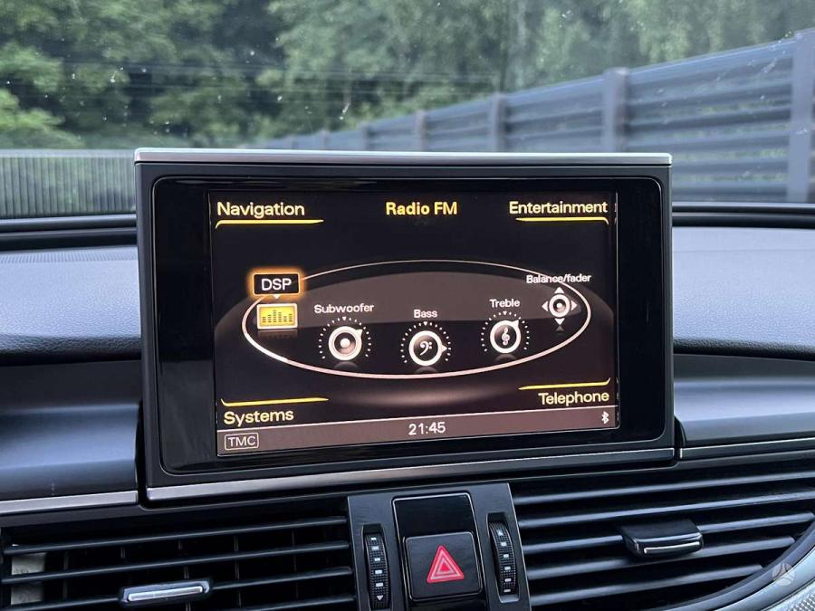 Black Audi A6 2012 in Vilnius, with an engine capacity of 2.97 L and mileage of 310 thousand km for 8200 €, photo 13 on AUTOMOTO.COM.LV
