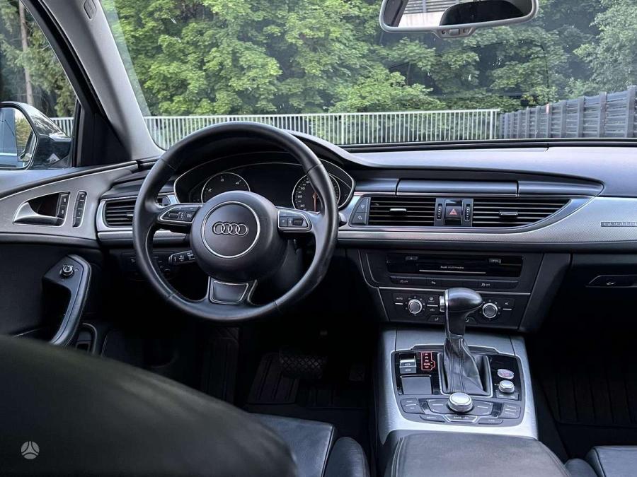 Black Audi A6 2012 in Vilnius, with an engine capacity of 2.97 L and mileage of 310 thousand km for 8200 €, photo 20 on AUTOMOTO.COM.LV