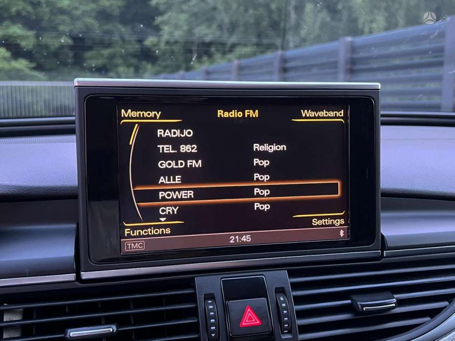 Black Audi A6 2012 in Vilnius, with an engine capacity of 2.97 L and mileage of 310 thousand km for 8200 €, photo 23 on AUTOMOTO.COM.LV