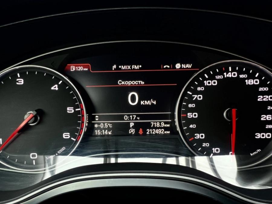 Black Audi A6 2012 in Riga, with an engine capacity of 3.00 L and mileage of 212 thousand km for 13200 €, photo 26 on AUTOMOTO.COM.LV
