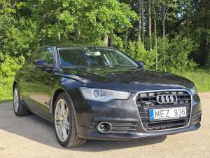 Melns Audi A6 2012 Kauņa, ar dzinēja tilpumu 2.97 L un nobraukumu 394 tūkst. km par 11000 €, foto 4 vietnē AUTOMOTO.COM.LV