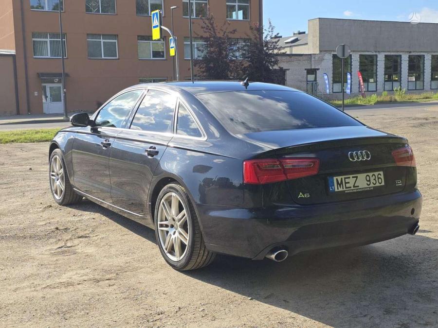 Melns Audi A6 2012 Kauņa, ar dzinēja tilpumu 2.97 L un nobraukumu 394 tūkst. km par 11000 €, foto 6 vietnē AUTOMOTO.COM.LV