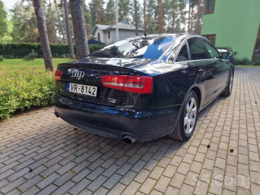 Black Audi A6 2012 in Riga, with an engine capacity of 3.00 L and mileage of 170 thousand km for 9990 €, photo 1 on AUTOMOTO.COM.LV