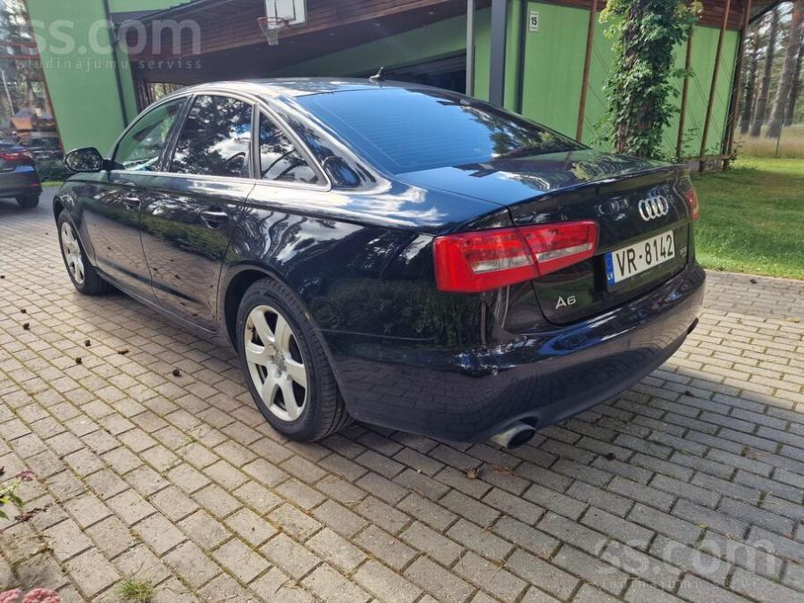 Black Audi A6 2012 in Riga, with an engine capacity of 3.00 L and mileage of 170 thousand km for 9990 €, photo 3 on AUTOMOTO.COM.LV