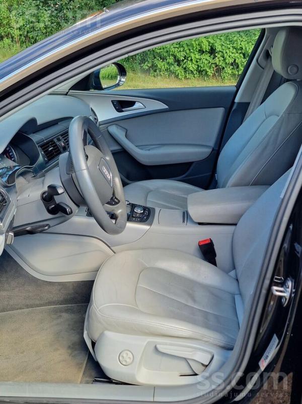 Melns Audi A6 2012 Rīga, ar dzinēja tilpumu 3.00 L un nobraukumu 170 tūkst. km par 9990 €, foto 6 vietnē AUTOMOTO.COM.LV