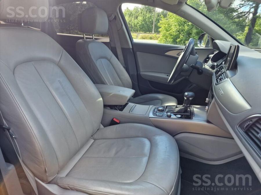 Black Audi A6 2012 in Riga, with an engine capacity of 3.00 L and mileage of 170 thousand km for 9990 €, photo 8 on AUTOMOTO.COM.LV