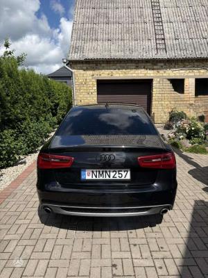 Black Audi A6 2012 in Kelme, with an engine capacity of 3.00 L and mileage of 286 thousand km for 9400 €, photo 3 on AUTOMOTO.COM.LV