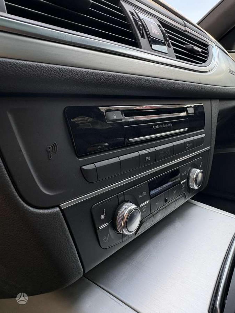 Black Audi A6 2012 in Kelme, with an engine capacity of 3.00 L and mileage of 286 thousand km for 9400 €, photo 16 on AUTOMOTO.COM.LV