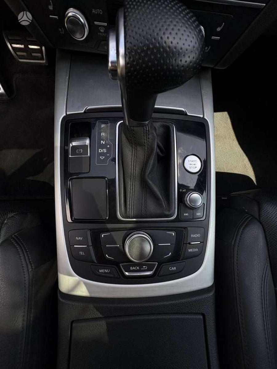 Black Audi A6 2012 in Kelme, with an engine capacity of 3.00 L and mileage of 286 thousand km for 9400 €, photo 18 on AUTOMOTO.COM.LV