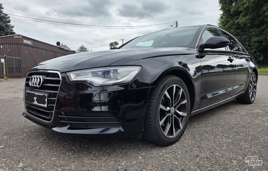Black Audi A6 2012 in Kaunas, with an engine capacity of 2.00 L and mileage of 219 thousand km for 10499 €, photo 1 on AUTOMOTO.COM.LV