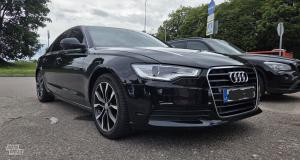 Black Audi A6 2012 in Kaunas, with an engine capacity of 2.00 L and mileage of 219 thousand km for 10499 €, photo 3 on AUTOMOTO.COM.LV