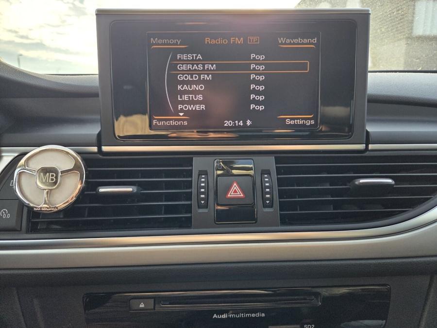 Black Audi A6 2012 in Kaunas, with an engine capacity of 2.00 L and mileage of 219 thousand km for 10499 €, photo 8 on AUTOMOTO.COM.LV