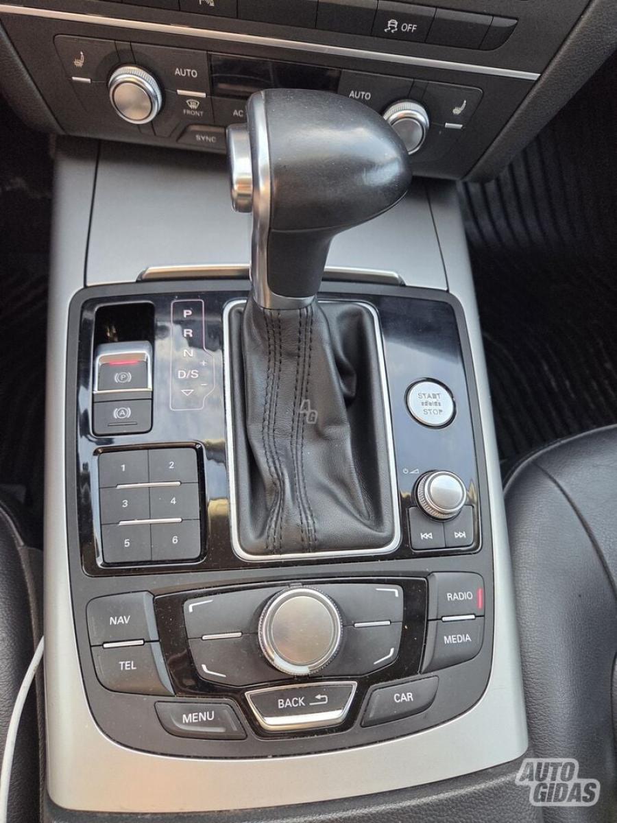Black Audi A6 2012 in Kaunas, with an engine capacity of 2.00 L and mileage of 219 thousand km for 10499 €, photo 10 on AUTOMOTO.COM.LV