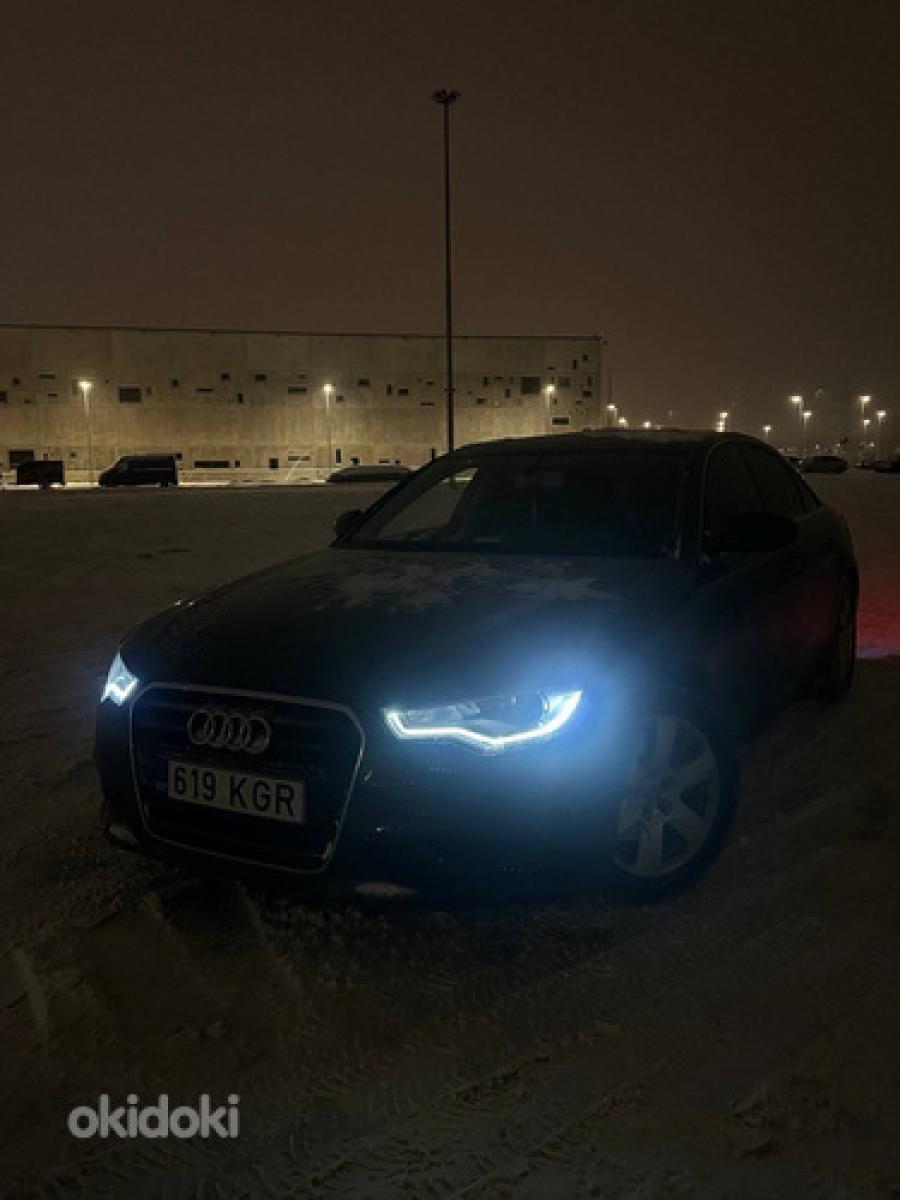 Black Audi A6 2012 in Tallinn, with an engine capacity of 2.00 L and mileage of 275 thousand km for 10500 €, photo 1 on AUTOMOTO.COM.LV