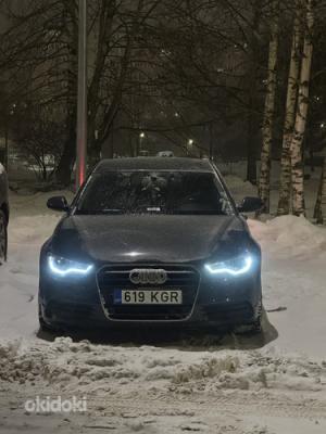 Black Audi A6 2012 in Tallinn, with an engine capacity of 2.00 L and mileage of 275 thousand km for 10500 €, photo 8 on AUTOMOTO.COM.LV