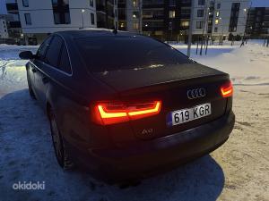 Black Audi A6 2012 in Tallinn, with an engine capacity of 2.00 L and mileage of 275 thousand km for 10500 €, photo 11 on AUTOMOTO.COM.LV