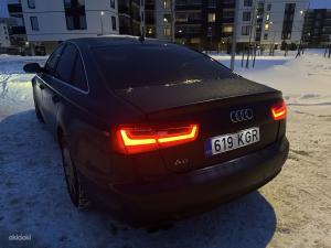 Black Audi A6 2012 in Tallinn, with an engine capacity of 2.00 L and mileage of 275 thousand km for 10500 €, photo 21 on AUTOMOTO.COM.LV