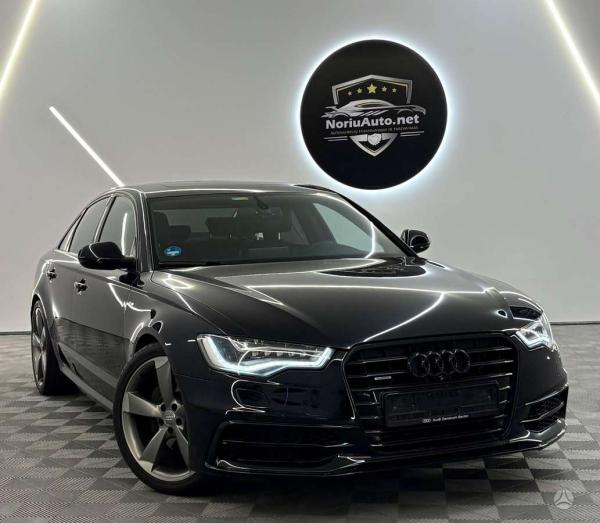Melns Audi A6 2012 Marijampole, ar dzinēja tilpumu 2.97 L un nobraukumu 238 tūkst. km par 12999 €, foto 1 vietnē AUTOMOTO.COM.LV