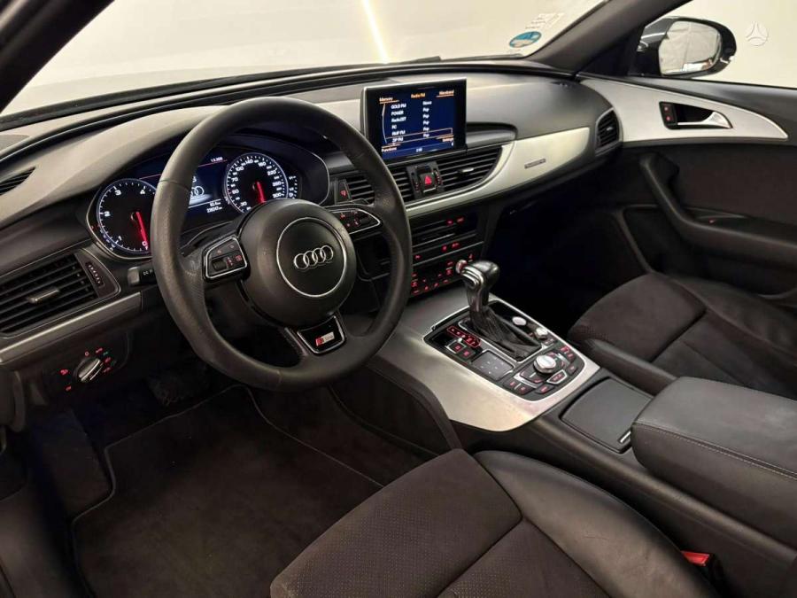 Black Audi A6 2012 in Marijampole, with an engine capacity of 2.97 L and mileage of 238 thousand km for 12999 €, photo 3 on AUTOMOTO.COM.LV
