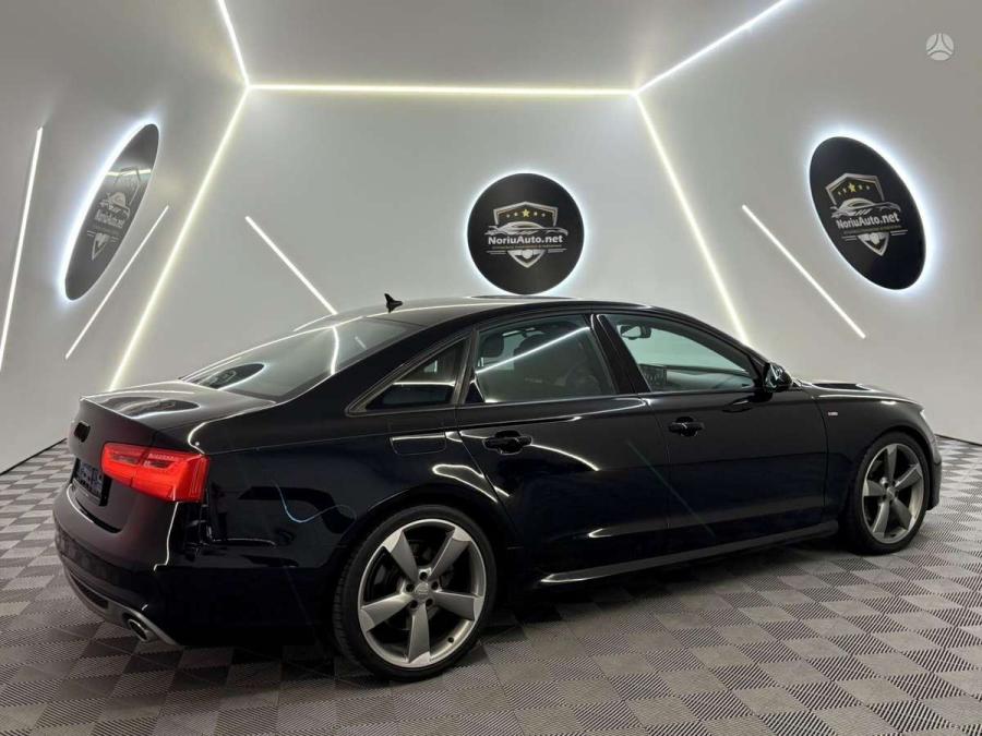Black Audi A6 2012 in Marijampole, with an engine capacity of 2.97 L and mileage of 238 thousand km for 12999 €, photo 7 on AUTOMOTO.COM.LV