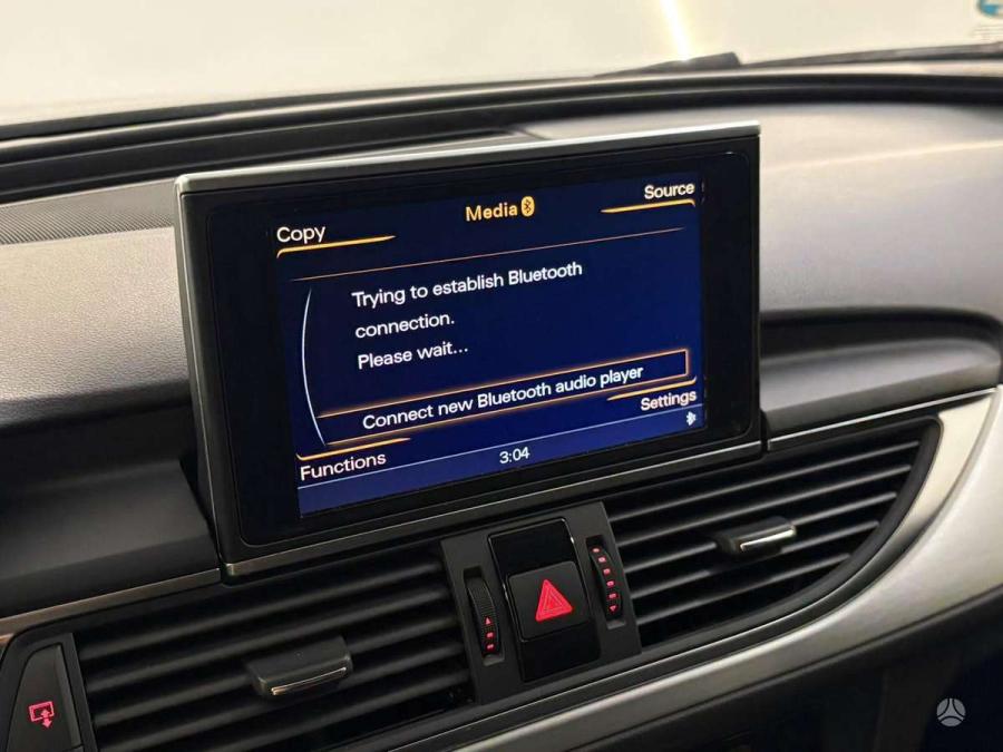 Black Audi A6 2012 in Marijampole, with an engine capacity of 2.97 L and mileage of 238 thousand km for 12999 €, photo 9 on AUTOMOTO.COM.LV