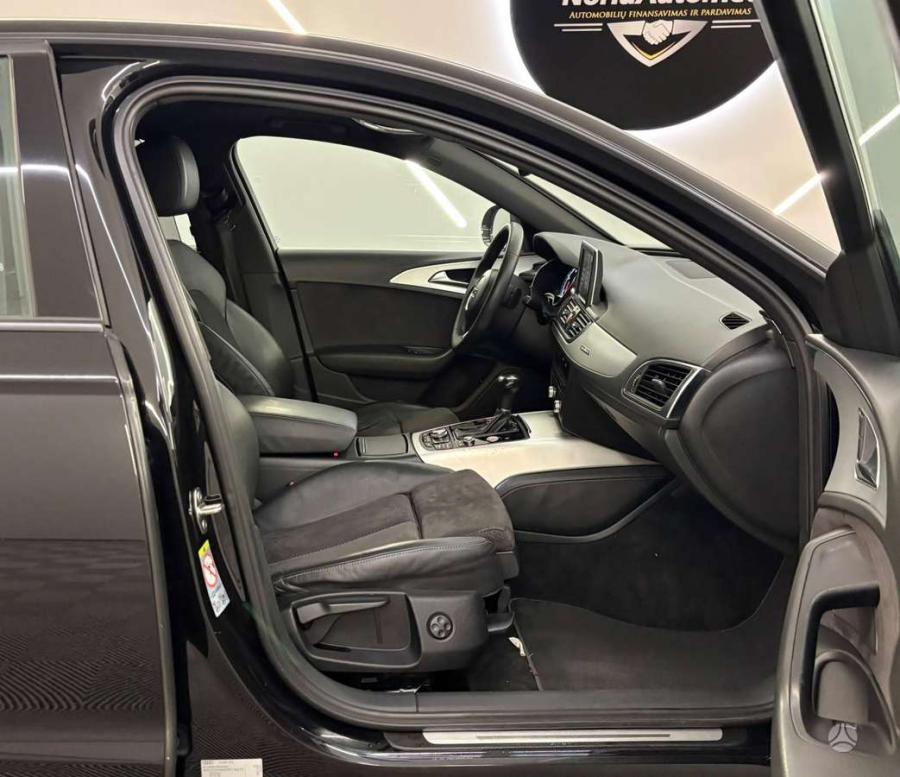 Black Audi A6 2012 in Marijampole, with an engine capacity of 2.97 L and mileage of 238 thousand km for 12999 €, photo 17 on AUTOMOTO.COM.LV